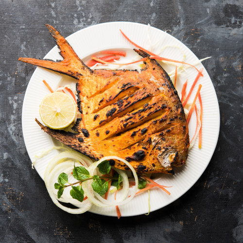 Golden Pomfret Fish
