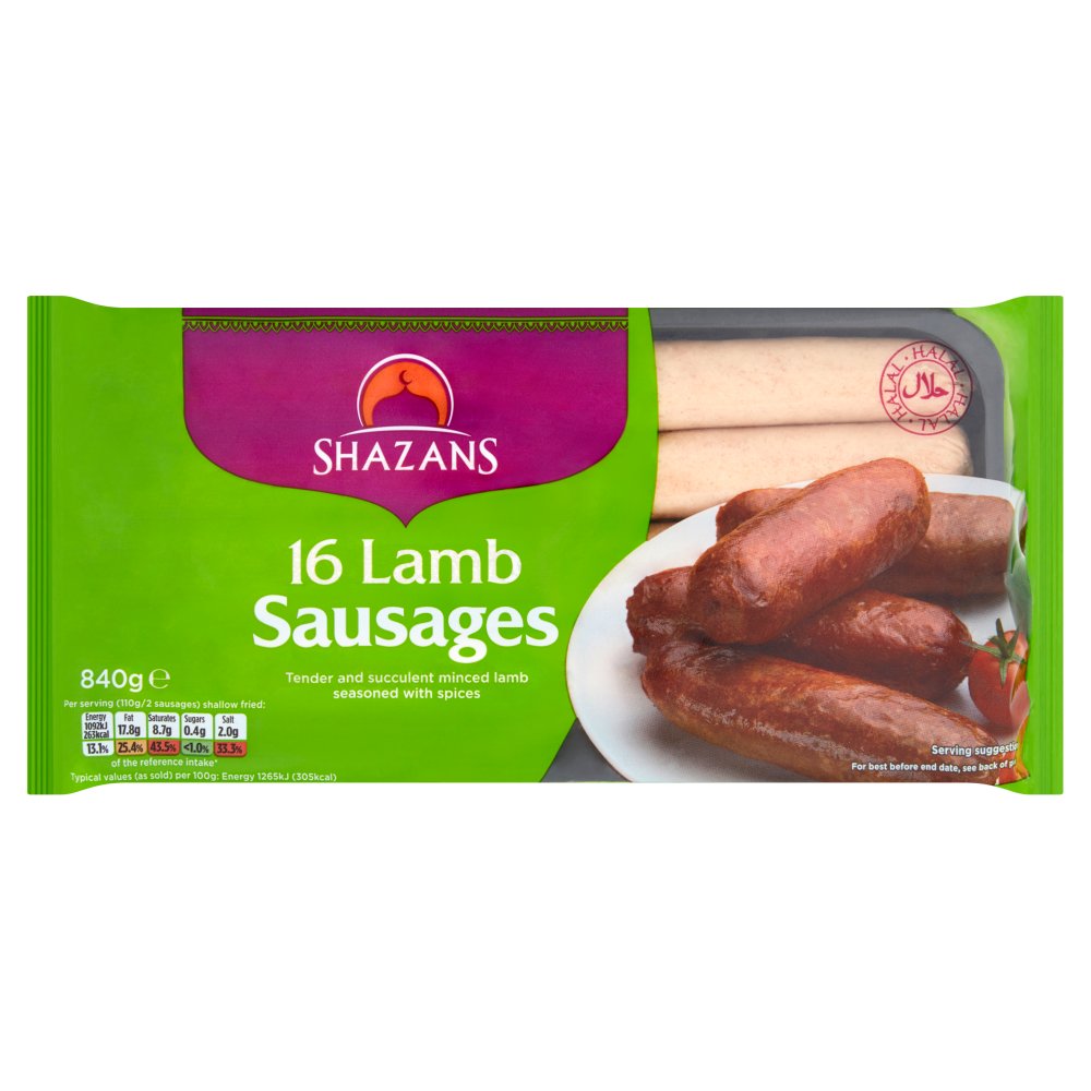 Shazans Lamb Sausage - Eurocross
