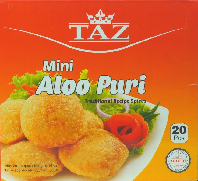 Mini Aloo Puri 20 Pieces - Eurocross