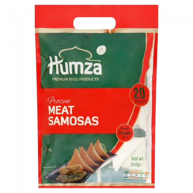 Humza Meat Samosa 650G (20 Pieces) - Eurocross